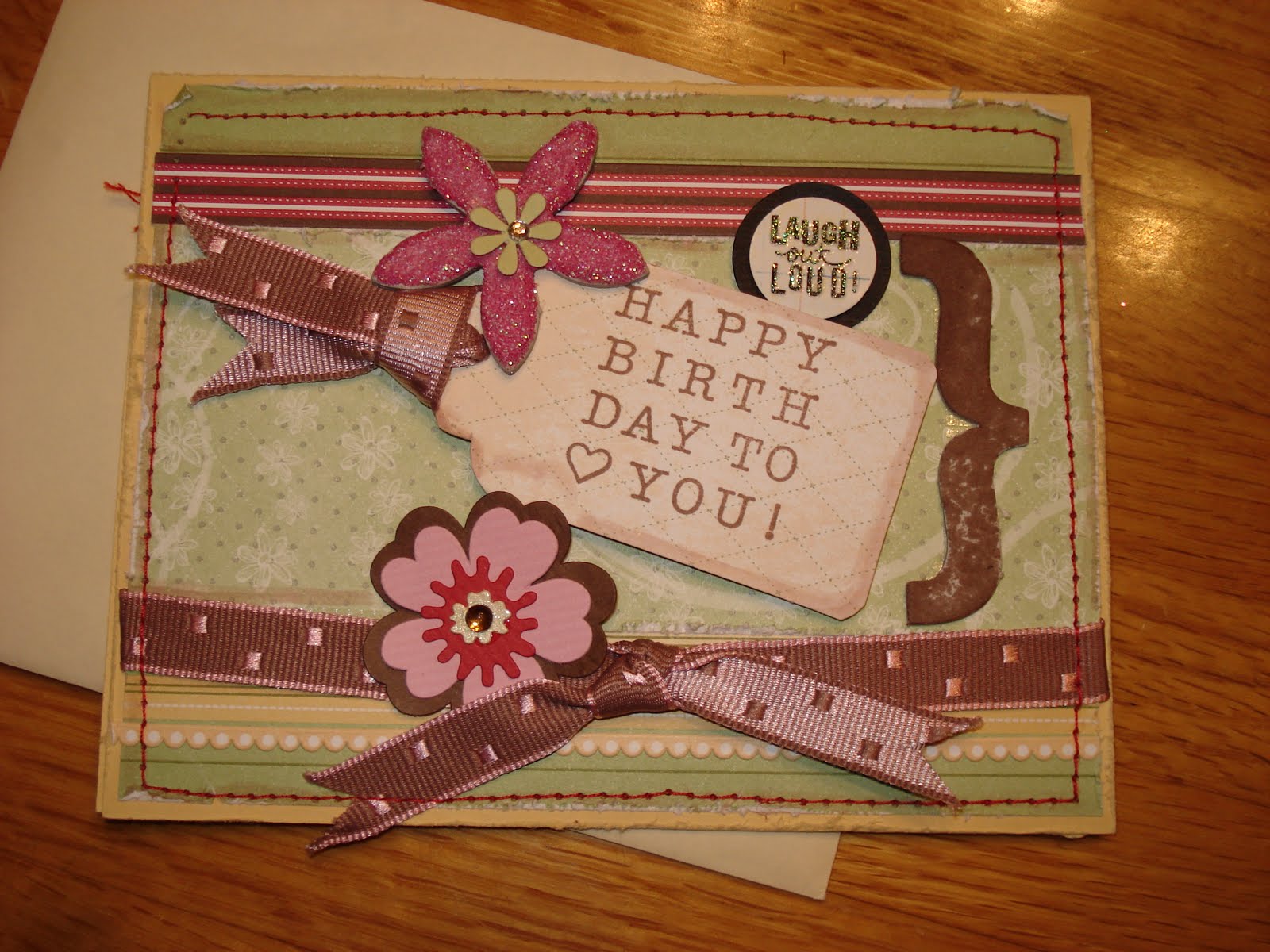 marias handmade cards: Happy birthday handmade card idea
